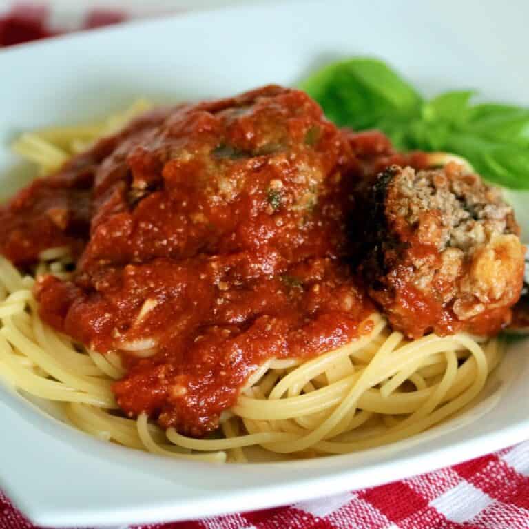 Homemade Meatballs - Joyful Crumbs